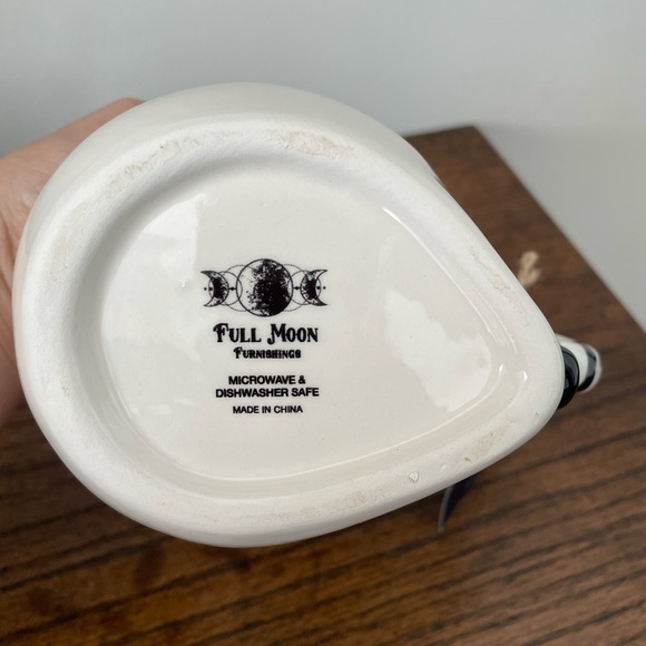 Full Moon | Dining | Newfull Moon Ghost Mug With Black And White ...